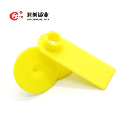 China JCET003 Big Laser Cattle Ear Tag Digital Animal Ear Tag with Chipset 17x51mm TPU for sale