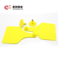 China JCET006 TPU Livestock Ear RFID Tags 73x112mm for Cattle Sheep Horses Custom Colors for sale