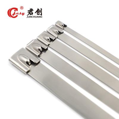 China Stainless Steel Cable Tie 4.6x150mm 304 Grade 100pcs Bag Corrosion Resistant for sale