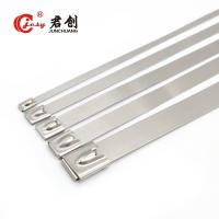 China Stainless Steel Cable Tie 4.6x150mm 304 Grade 100pcs Bag Corrosion Resistant for sale