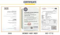 China JCSS006 High Quality Fixed Length Metal Truck Seal Tamper Proof Numbered Metal Strap Seal 250mm for sale