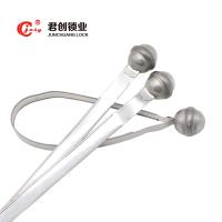 China JCSS002 Metal Strap Seal 365mm x 8.5mm Tinplate Steel Embossed for Container Door Sealing for sale