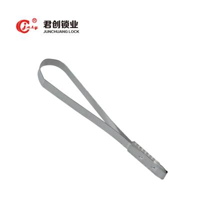 China JCSS003 Metal Strap Seal for Railroad Cars 192mm Tinplate Steel Tamper-Proof Security Seal for sale