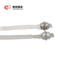 China JCSS004 Metal Strap Seal 215mm Tinplate Steel Tamper Evident Container Door Seal for sale