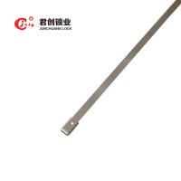 China JCSS005 Metal Strap Seal 150mm x 4.5mm Tinplate Steel for Container Rail Car Security for sale