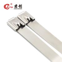 China JCST002 Stainless Steel Cable Tie Self Locking 304 316 -60°C to 550°C for sale