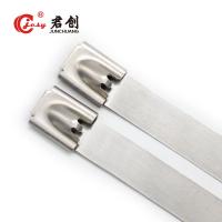China JCST002 Stainless Steel Cable Tie Self Locking 304 316 -60°C to 550°C for sale