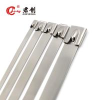 China JCST002 Stainless Steel Cable Tie Self Locking 304 316 -60°C to 550°C for sale