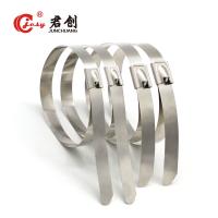 China JCST002 Stainless Steel Cable Tie Self Locking 304 316 -60°C to 550°C for sale