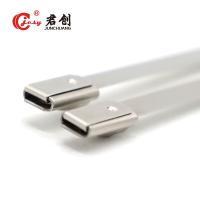 China Self Locking Stainless Steel Cable Tie JCST004 304 316 Strapping Seal 550C for sale
