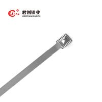 China JCSS001 Metal Strap Seal 218mm x 8mm Tinplate Steel Container Truck Security Seal for sale