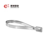 China JCSS001 Metal Strap Seal 218mm x 8mm Tinplate Steel Container Truck Security Seal for sale