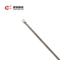 China JCSS005 Heavy Duty Metal Strap Seal 150mm Tinplate Steel Serrated Strapping Seal for Container for sale