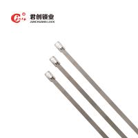 China JCSS005 Heavy Duty Metal Strap Seal 150mm Tinplate Steel Serrated Strapping Seal for Container for sale