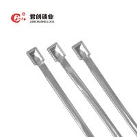 China JCSS001 metal strap seal for disposable security embossed metal strap seal for sale