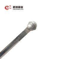 China Embossed Metal Strap Seal 365mm x 8.5mm Tinplate Steel for Steel Strapping Edge Curled for sale