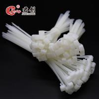 China Nylon 66 Zip Cable Tie 6mm Reusable Plastic Cable Ties Custom Color Self-locking for sale