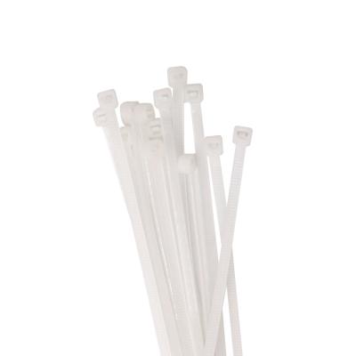 China Black Nylon Cable Tie 100pcs per Bag Self-Locking Nylon 66 Cable Ties Custom Logo for sale