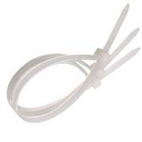 China Black Nylon Cable Tie 100pcs per Bag Self-Locking Nylon 66 Cable Ties Custom Logo for sale