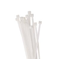 China Black Nylon Cable Tie 100pcs per Bag Self-Locking Nylon 66 Cable Ties Custom Logo for sale