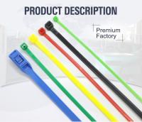 China Releasable Nylon Cable Tie JCCT006 Self Locking With Serial Numbers for sale