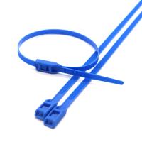 China Nylon Cable Ties 66 Self-Locking Cable Ties Custom Color 100pcs per Bag for sale