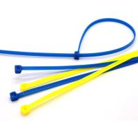 China Nylon Cable Ties Self Locking 200mm 4.8mm Security Cable Tie Seal Green White Custom Color for sale