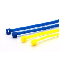 China Nylon Cable Ties Self Locking 200mm 4.8mm Security Cable Tie Seal Green White Custom Color for sale