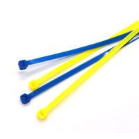 China Nylon Cable Ties Self Locking 200mm 4.8mm Security Cable Tie Seal Green White Custom Color for sale