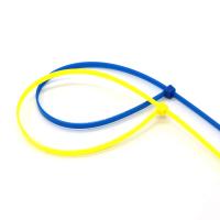 China Nylon Cable Ties Self Locking 200mm 4.8mm Security Cable Tie Seal Green White Custom Color for sale