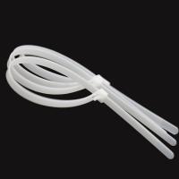 China Nylon Cable Ties 6mm Self-Locking Security Hair Ties Custom Color Nylon 66 Cable Ties for sale
