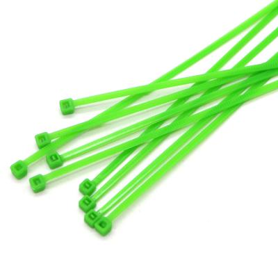 China Heavy Duty Nylon Cable Ties Self-Locking Zip Ties 100pcs per Bag Custom Color for sale