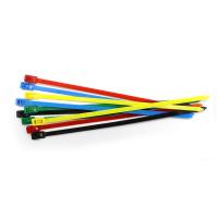 China Nylon Cable Tie Automatic Reel Releasable Automotive Pipe Clip 100pcs per Bag Self-locking for sale
