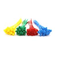 China Nylon Cable Tie Automatic Reel Releasable Automotive Pipe Clip 100pcs per Bag Self-locking for sale