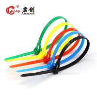 China Reusable Nylon Cable Ties Self Locking Zip Ties 100pcs per Bag Custom Colors for sale