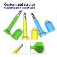 China High Security Bolt Container Seal 80.4mm Height Steel ABS Lock Body 7mm Diameter JCBS603 for sale
