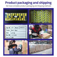 China High Security Bolt Container Seal 80.4mm Height Steel ABS Lock Body 7mm Diameter JCBS603 for sale