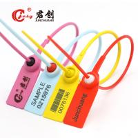 China JCPS003 Plastic Security Seal 300mm Tamper Evident Door Lock Tag with Laser Marking for sale