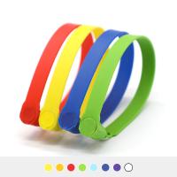China JCPS402 Plastic Security Seal Circle Strapping Cargo Seal 20cm 10mm Red White Green for sale