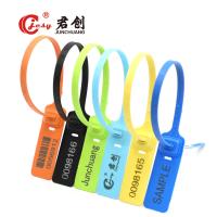 China JCPS605 Plastic Security Seal Self Locking Laser Printing For Container for sale