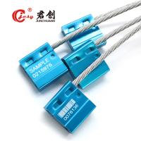 China JCCS003 Container Cable Seal Aluminum Alloy Transparent Cover 27.3x26.2x9.1mm for sale