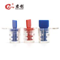 China Plastic Electric Meter Seal with Numbers JCMS003 for Water Meter ABS+PC 0.8mm Wire for sale