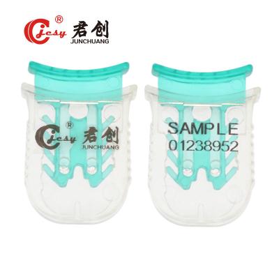 China Plastic Strap Seal Food Container with Sealing Lid for Meter Seals ABS PC 2 Colors for sale