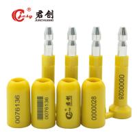 China Custom Container Bolt Seal JCBS003 ABS Wrapped Bolt Seals 18.53mm Width for sale