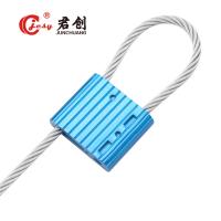 China JCCS005 Container Cable Seal Tamper Evident Security Seal 35x41x13mm Aluminum Alloy for sale