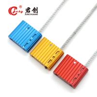 China JCCS005 Container Cable Seal Tamper Evident Security Seal 35x41x13mm Aluminum Alloy for sale