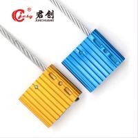 China JCCS005 Container Cable Seal Tamper Evident Security Seal 35x41x13mm Aluminum Alloy for sale