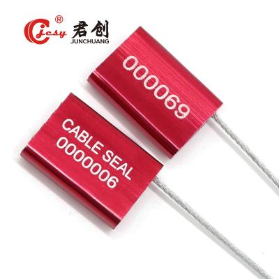 China JCCS004 Steel Security Cable Wire Seal 1.5mm Diameter 3.5KN Tensile Strength for Connectors for sale