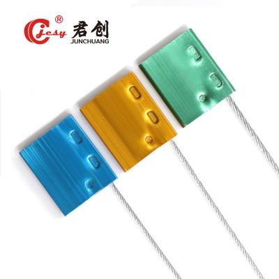 China JCCS007 Pull Tight Container Security Cable Seal 1.8mm Wire 1.6KN Tensile Strength for sale