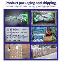 China JCCS007 Pull Tight Container Security Cable Seal 1.8mm Wire 1.6KN Tensile Strength for sale